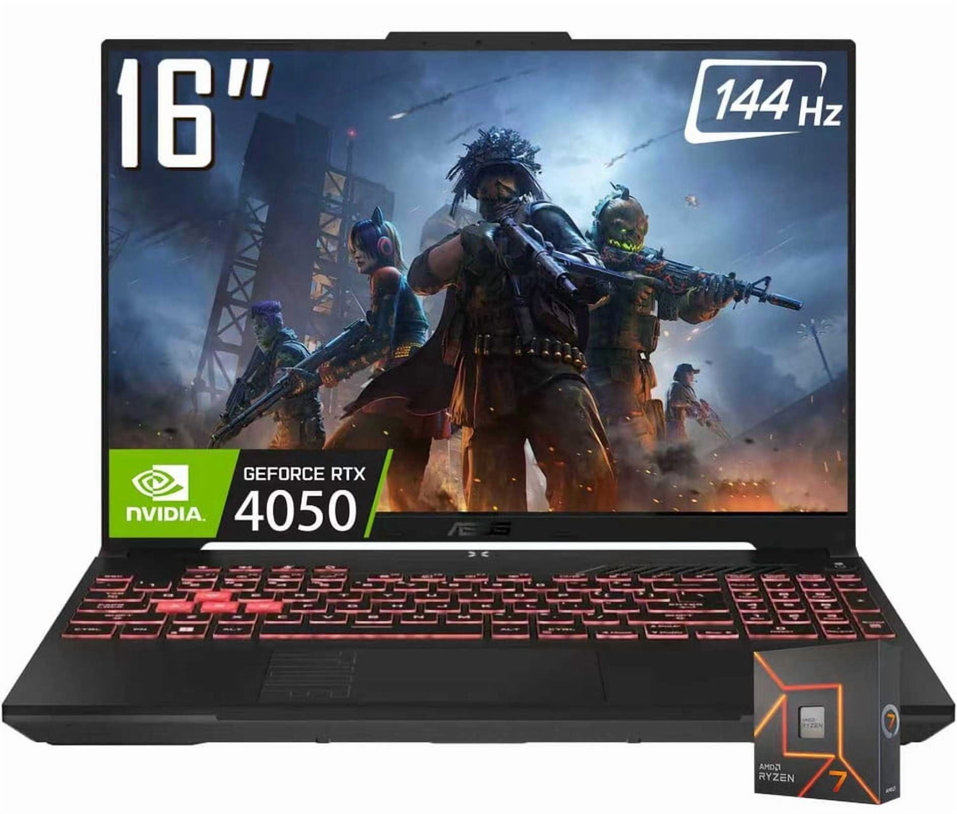 ASUS TUF A16 Gaming Laptop, 16" 1920 x 1200 FHD+ 144Hz IPS LCD Display ...