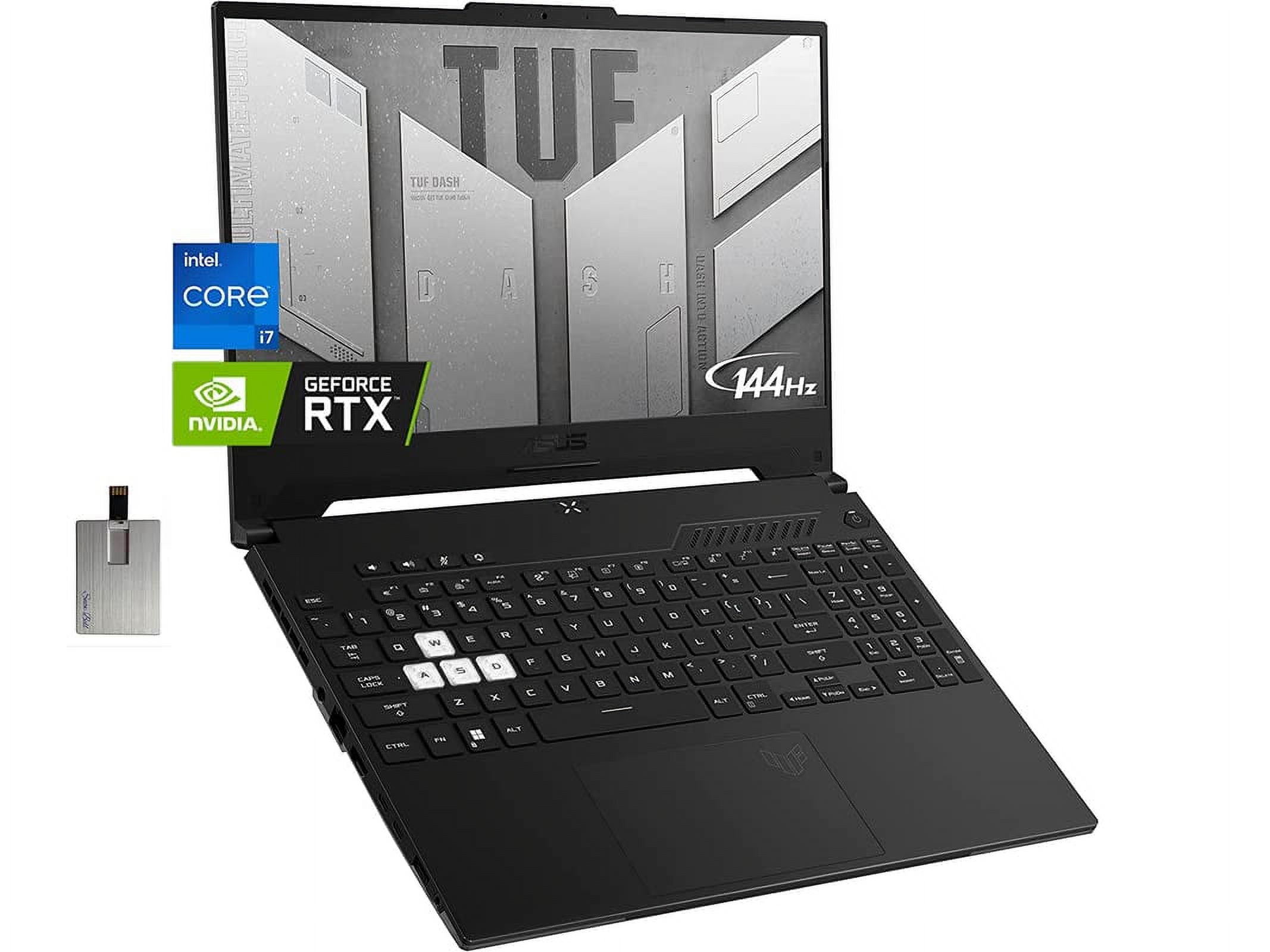 ASUS TUF Dash 15.6" 144Hz Gaming Laptop, Intel 12th Core i7-12650H ...