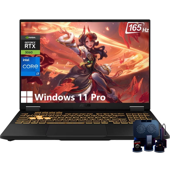 ASUS TUF F16 (2025) Gaming Laptop, 16” 165Hz IPS-level 16:10 Display ...