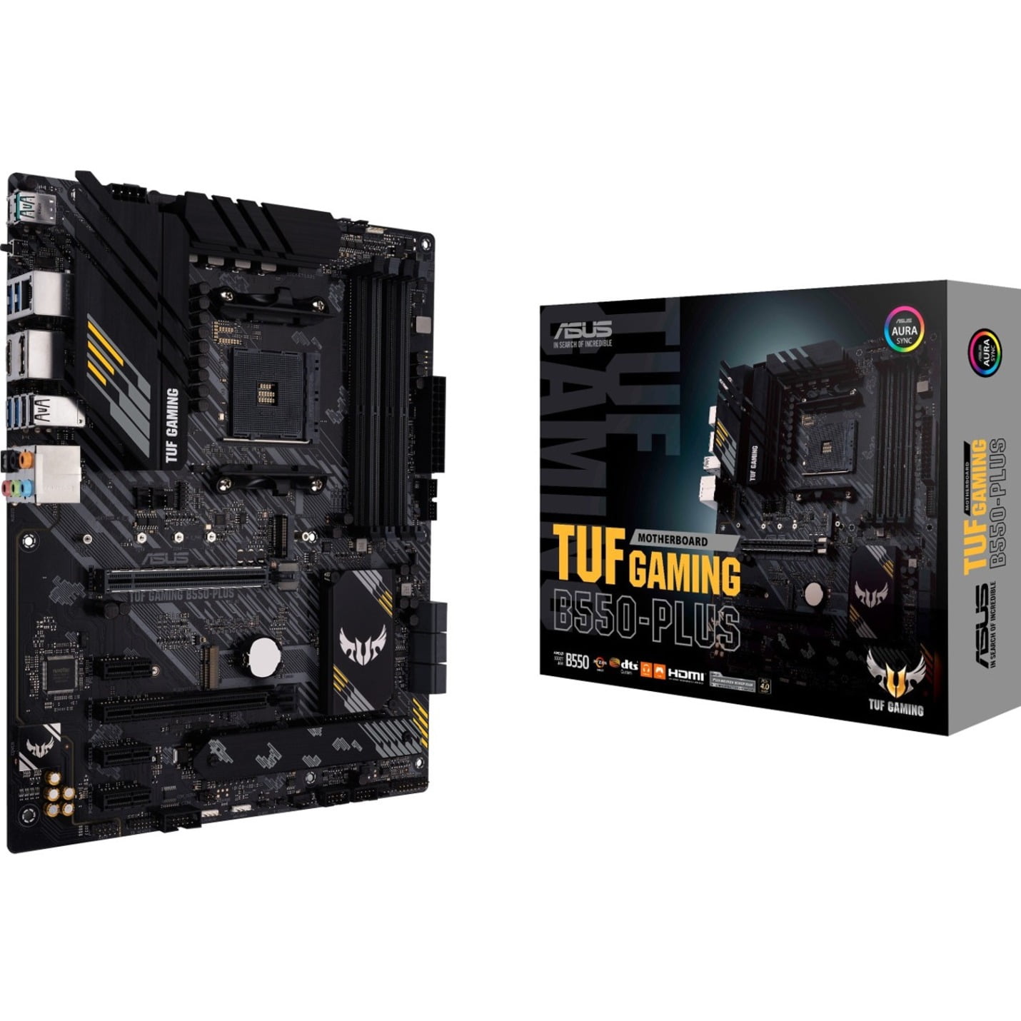 TUF GAMING B550-PLUS Desktop Motherboard - AMD B550 Chipset - Socket ...