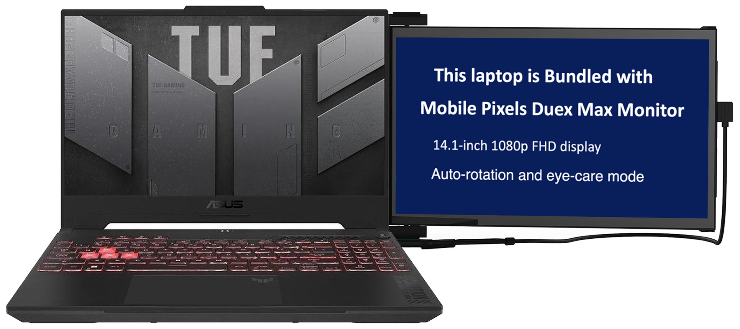 ASUS TUF Gaming A15 Gaming Laptop (AMD Ryzen 7 7735HS 8-Core, 15.6in 144 Hz Full HD (1920x1080 ...