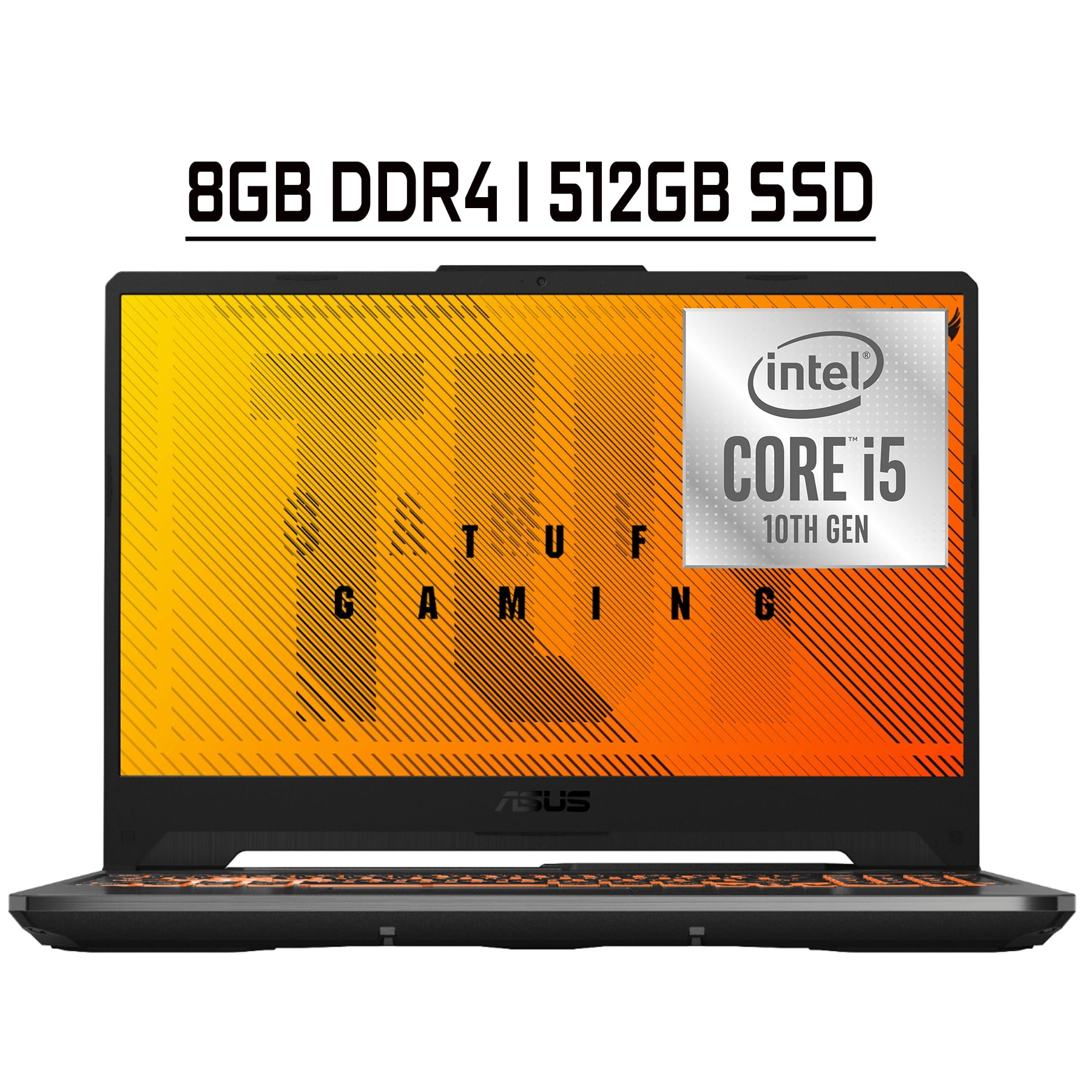 ASUS TUF Gaming F15 Premium Laptop 15.6” FHD Display 10th Gen Intel ...