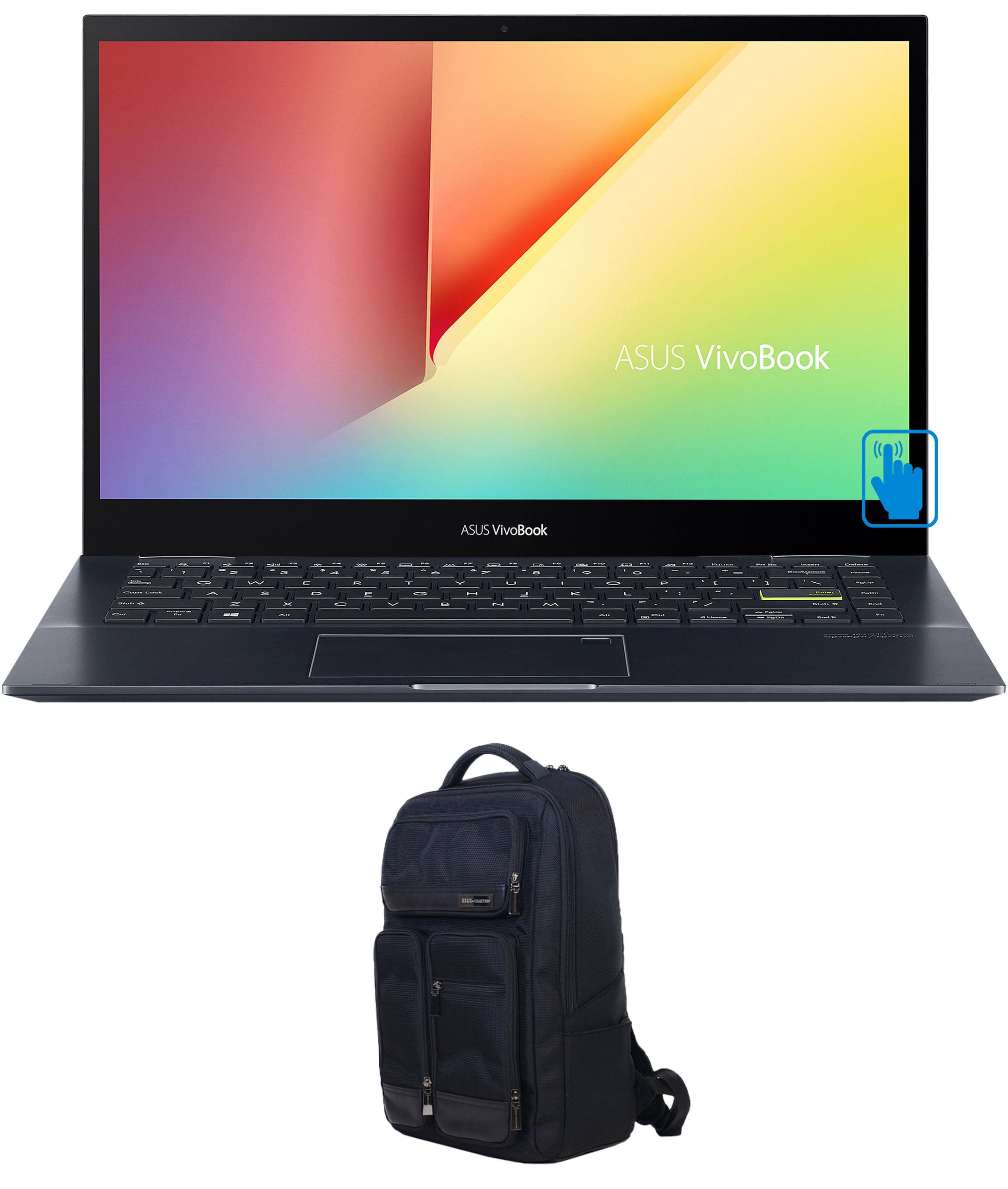 ASUS VivoBook Flip 14 Home/Business 2-in-1 Laptop (AMD Ryzen 5 5500U 6 ...