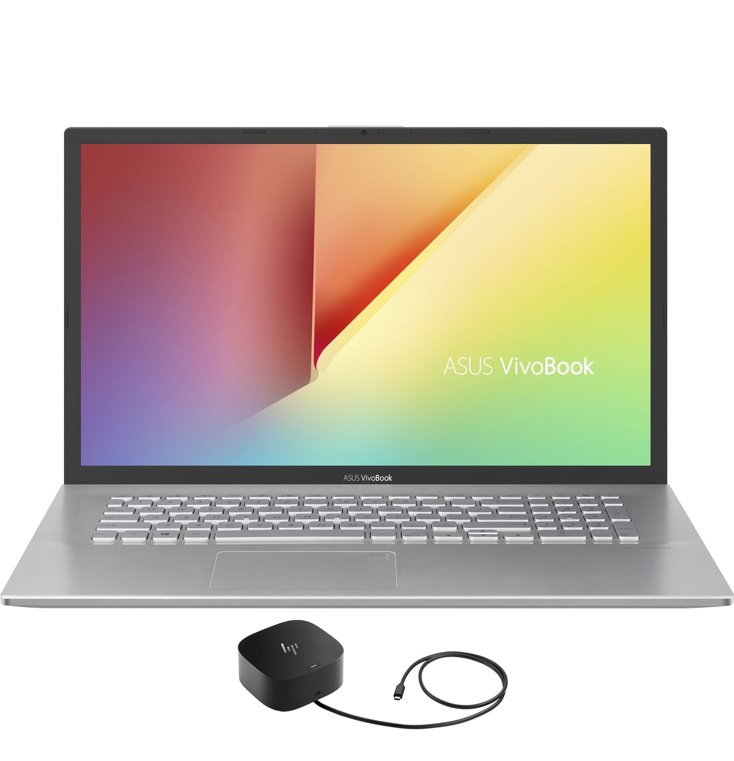ASUS VivoBook Home/Business Laptop (AMD Ryzen 3 3250U 2-Core, 17.3in 60Hz Full HD (1920x1080 ...