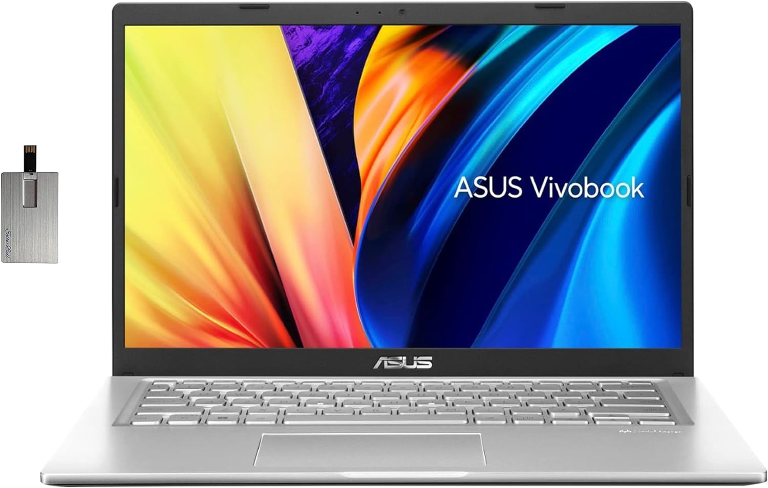 ASUS VivoBook Laptop, 14" HD Display, Intel Core i3-1115G4 Processor ...