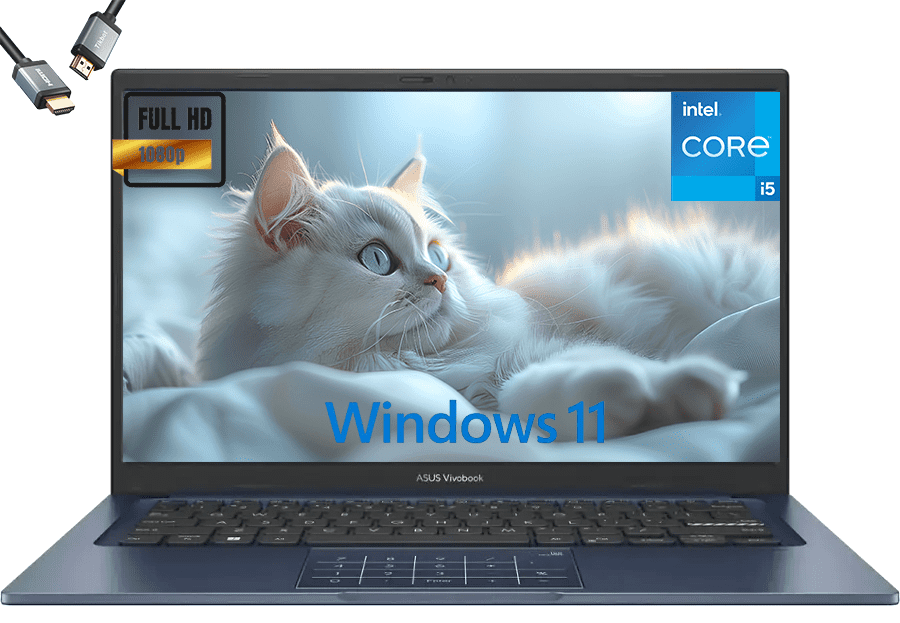 ASUS Vivobook 14 (2025), 14", FHD Slim Laptop, Intel 13th Core i5 ...