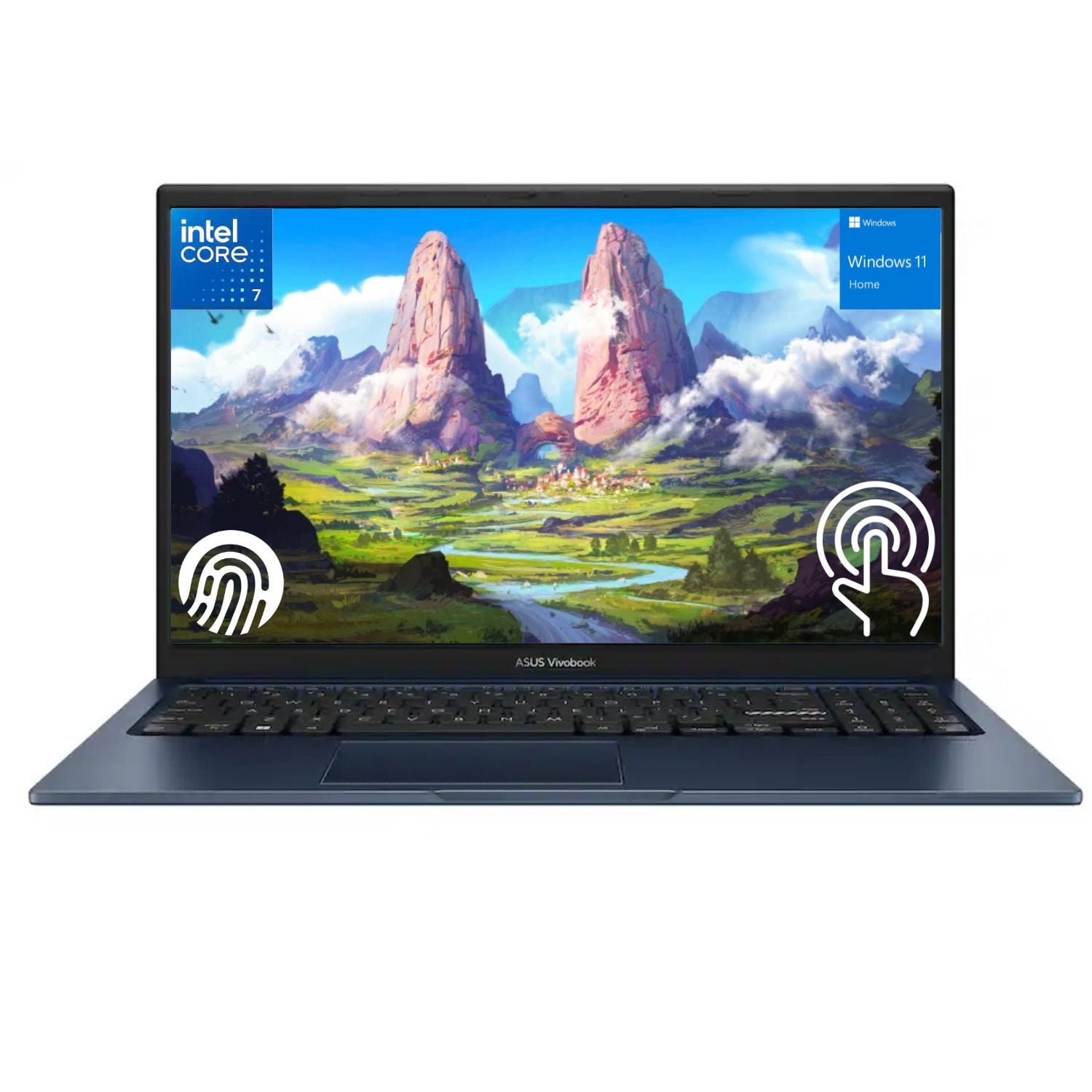 ASUS Vivobook 15 15.6" Touchscreen Laptop, Intel Core 7 150U, 40GB DDR5 ...