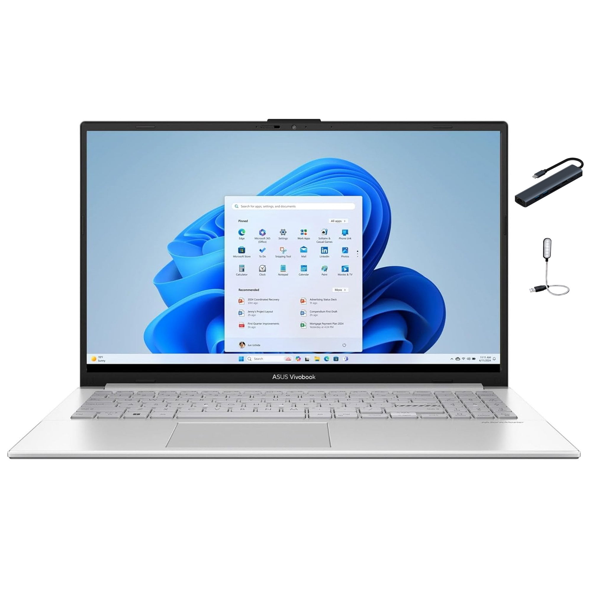 ASUS Vivobook 15.6 inch FHD Laptop, AMD Ryzen 5 7520U, AMD Radeon ...