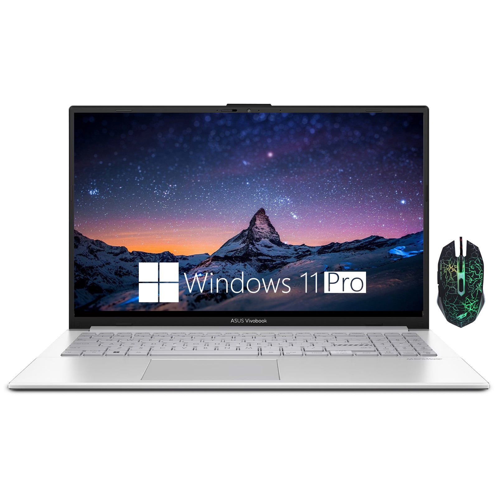 ASUS Vivobook 15 GO Laptop, 15.6" FHD PC Laptops, AMD Ryzen 5 7520U ...