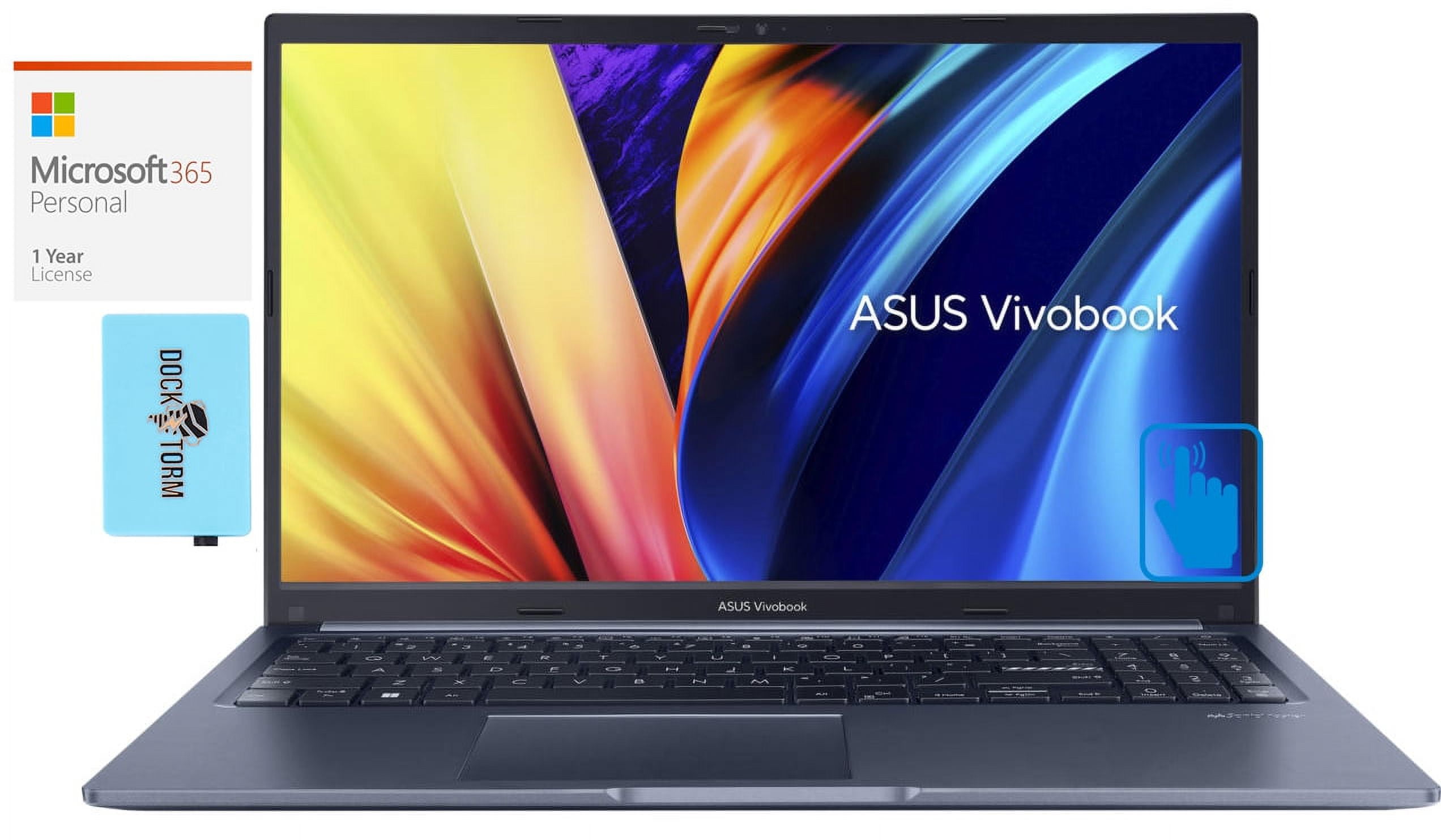 ASUS Vivobook 15 Home/Business Laptop (Intel i7-1255U 10-Core, 15.6in ...