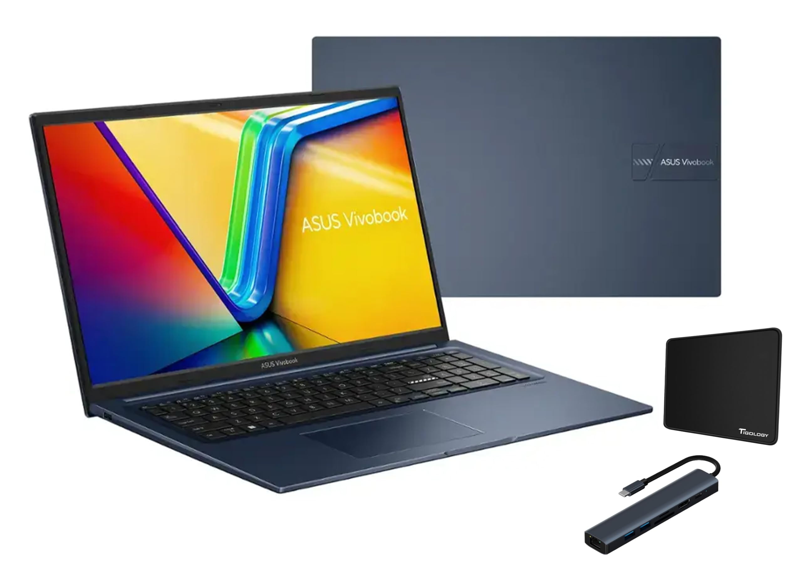 ASUS Vivobook 17.3" FHD Laptop, Intel Core i3-1215U, 24GB Memory, 2TB ...