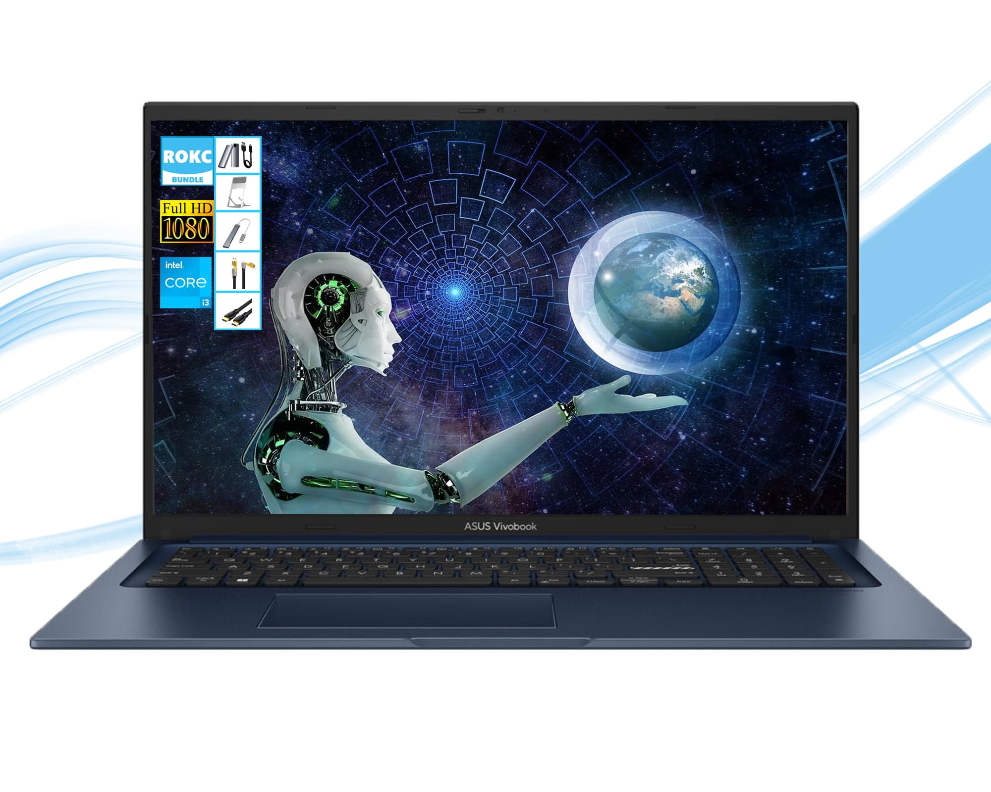 ASUS Vivobook 17 inch Laptop | 17.3" FHD Computer | 24GB RAM|1TB SSD ...