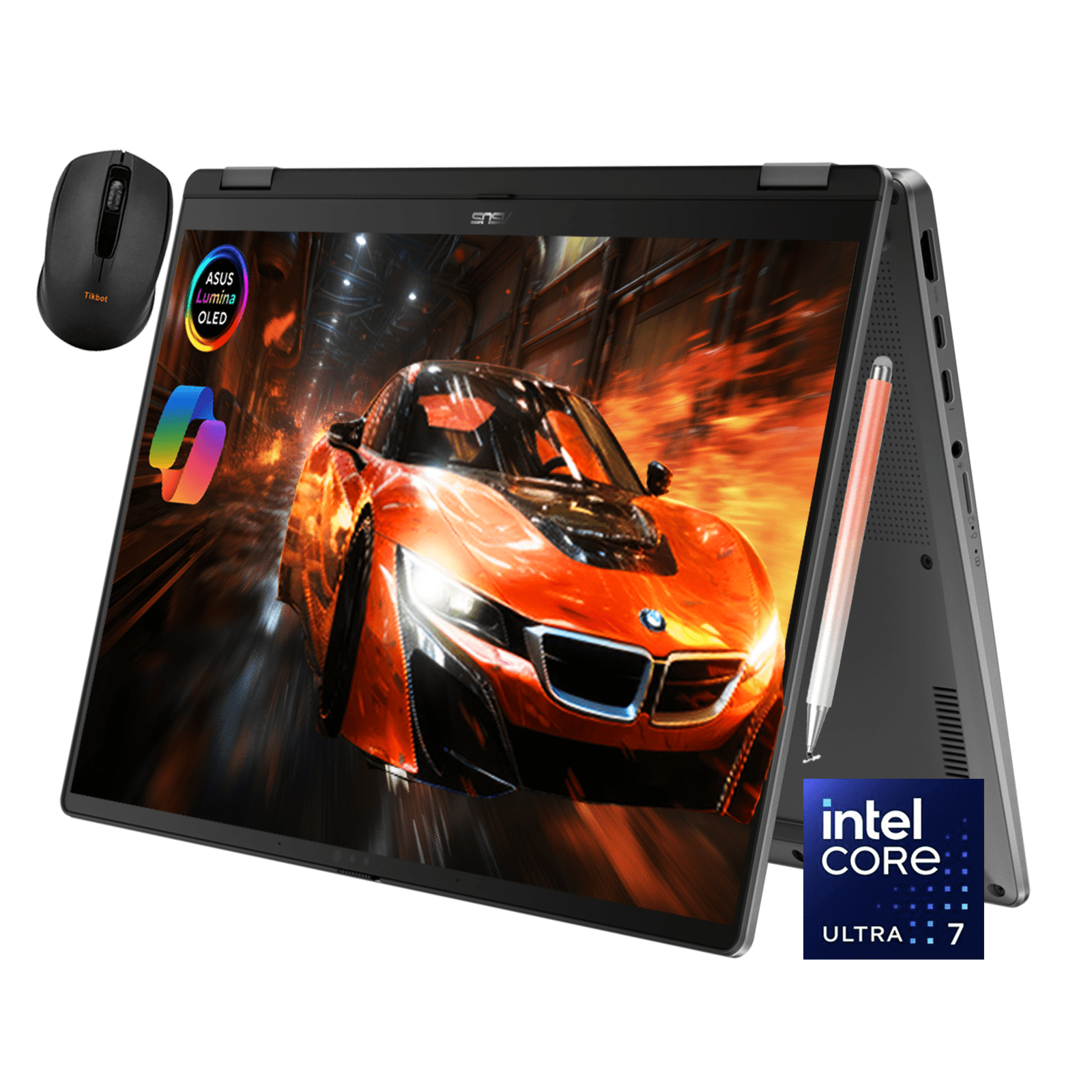 ASUS Vivobook Flip 14" Touchscreen Laptop, OLED WUXGA, Intel Core Ultra ...