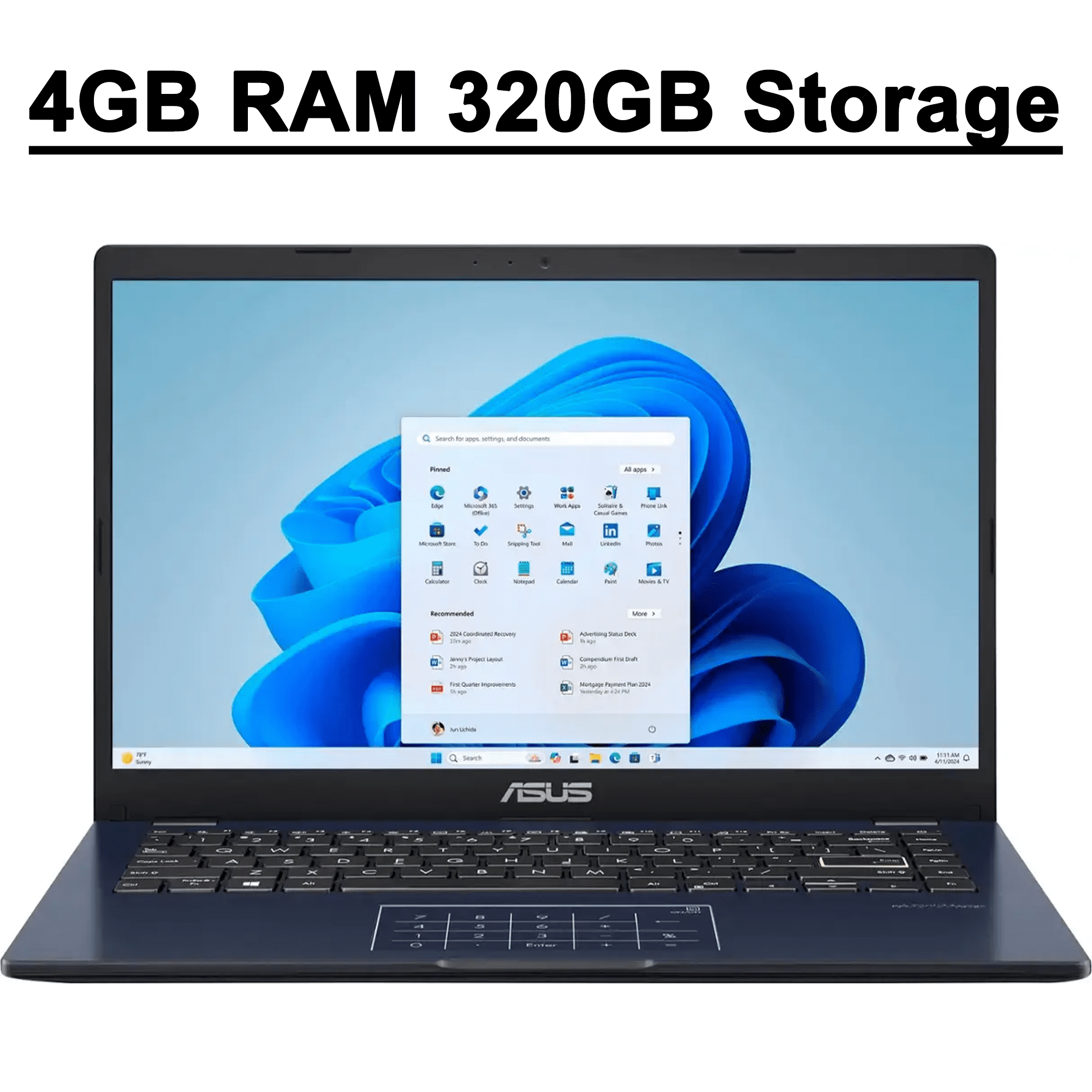 ASUS Vivobook Go 14 Student Laptop 14" FHD Anti-glare Intel Quad-core ...