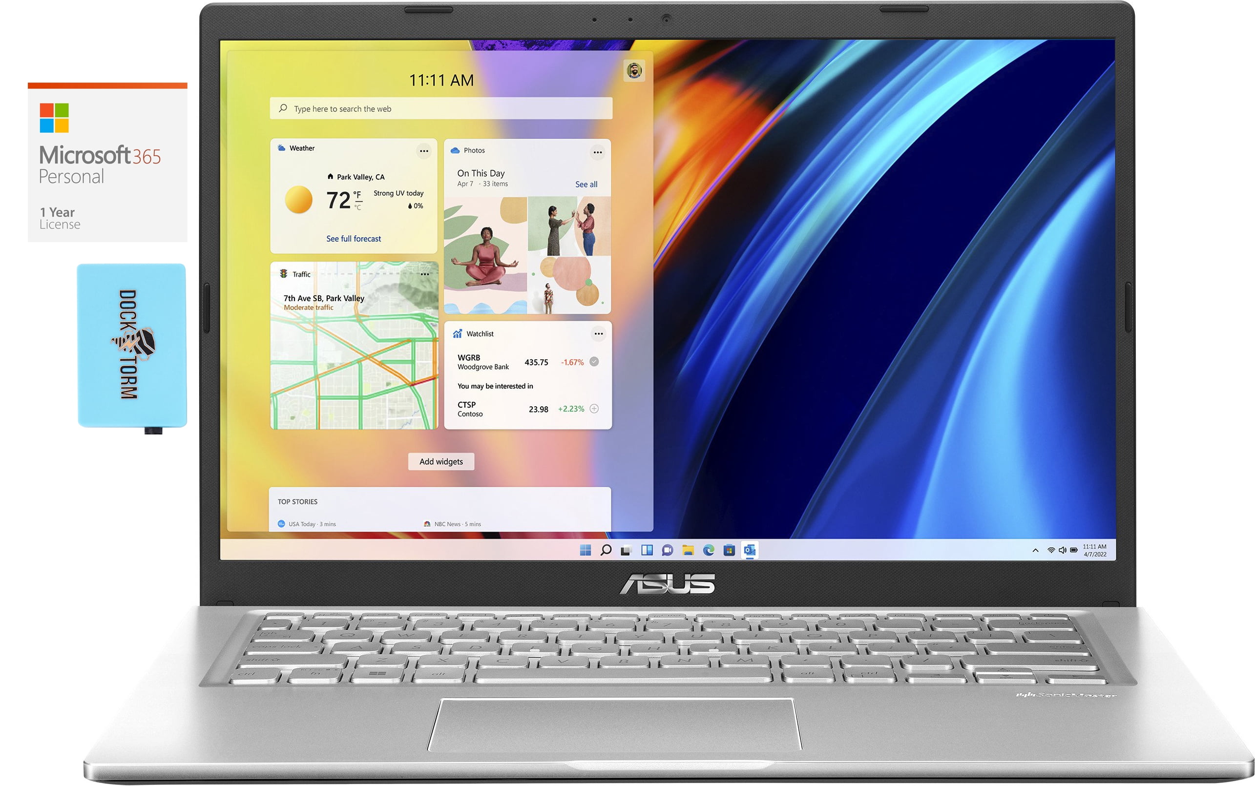 ASUS Vivobook X1400EA Home/Business Laptop (Intel i3-1115G4 2-Core, 14 ...