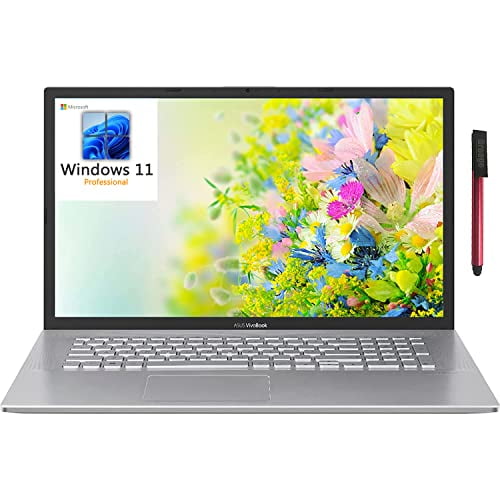 ASUS [Windows 11 Pro] Vivobook 17 17.3" HD+ Business Laptop, Intel Quad ...