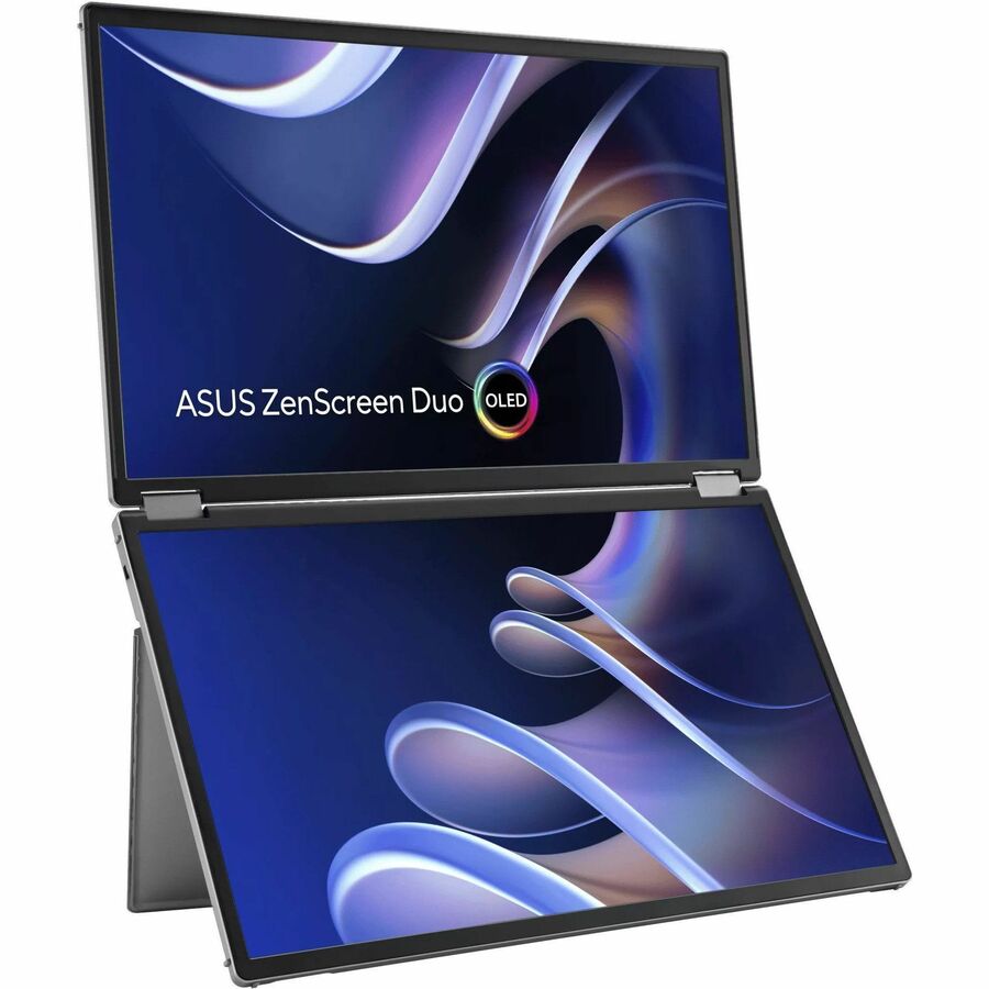 ASUS ZenScreen Duo OLED MQ149CD 14" 16:10 WUXGA Foldable Portable HDR ...