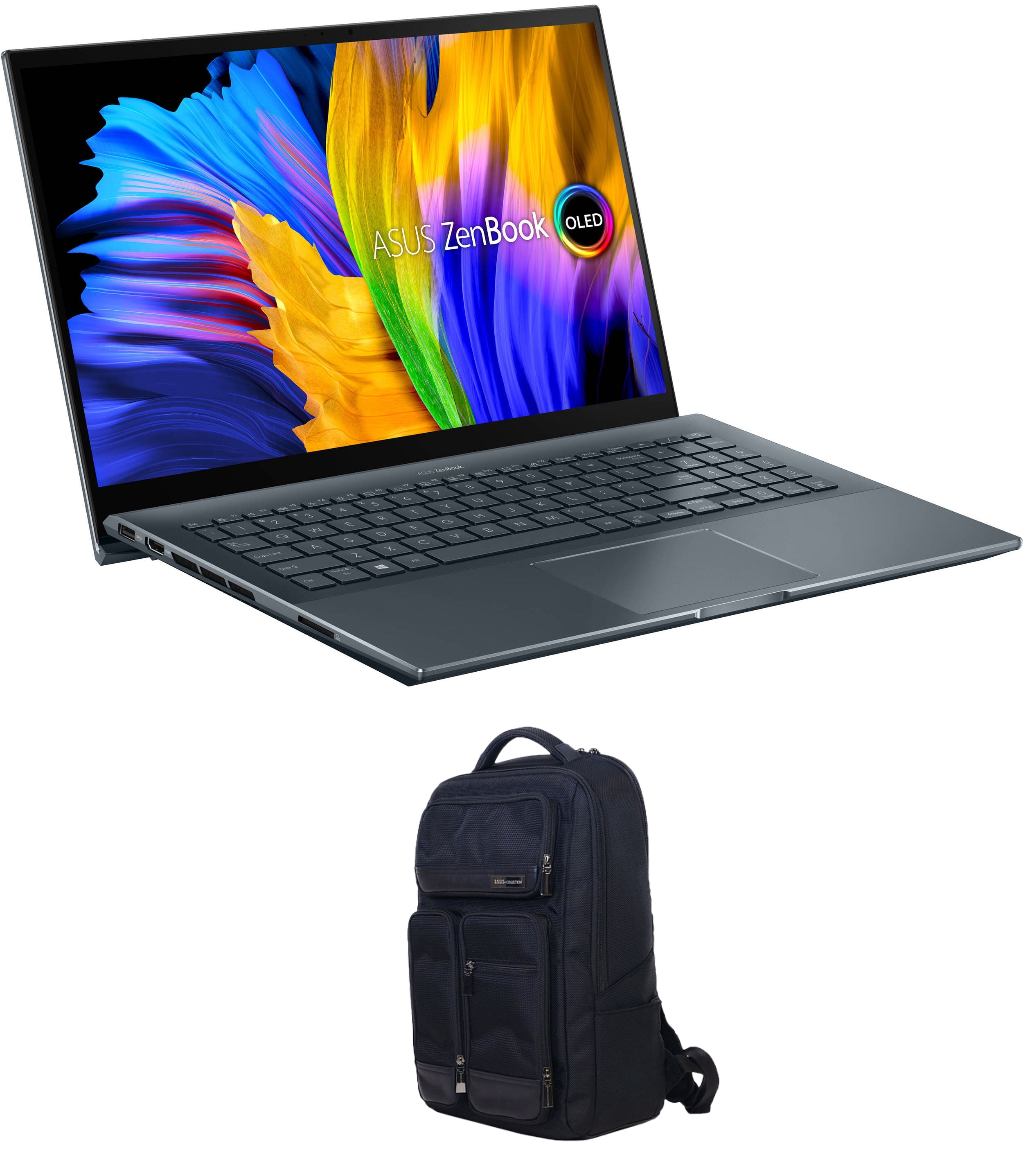 ASUS ZenBook Pro 15 Home/Business Laptop (AMD Ryzen 9 5900HX 8-Core, 15 ...