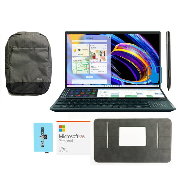 ASUS ZenBook Pro Duo 15 UX582ZM Gaming/Business Laptop (Intel i7-12700H ...