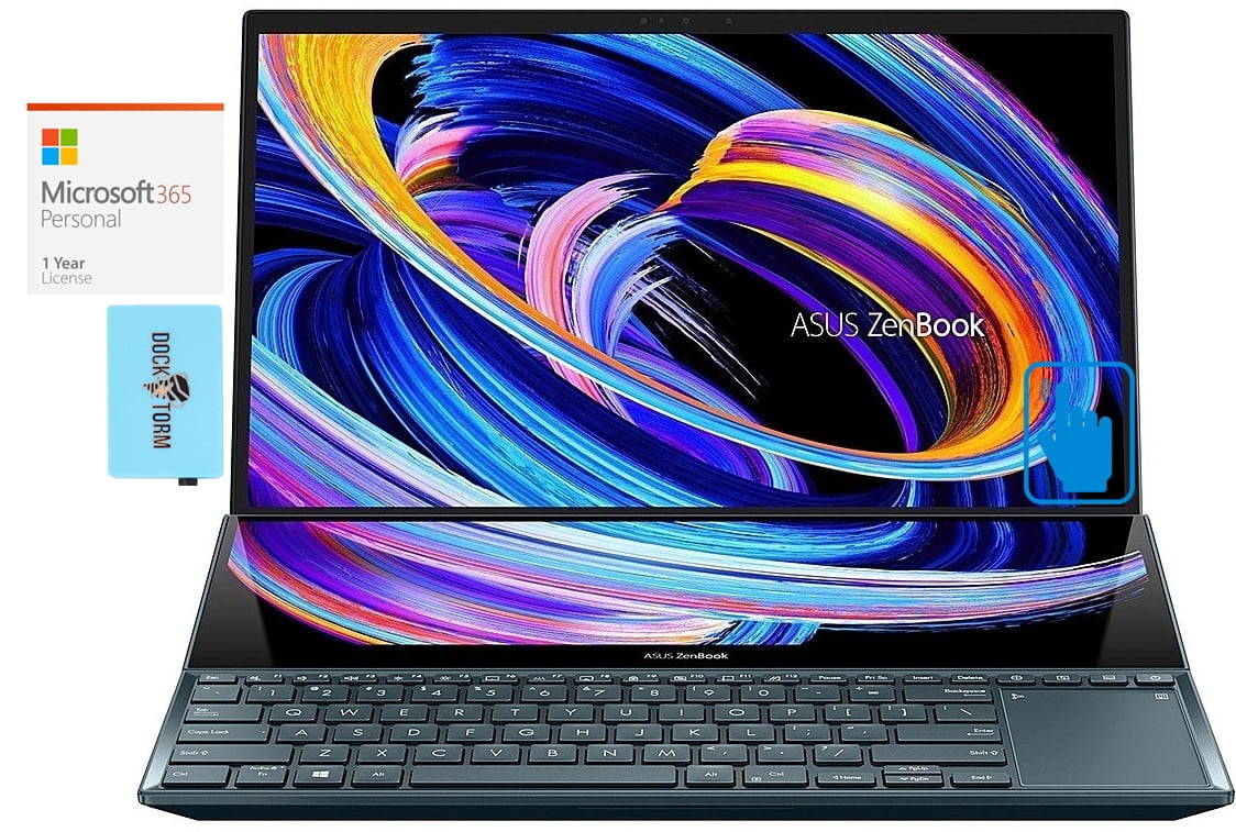 Restored ASUS ZenBook Pro Duo Gaming/Entertainment Laptop (Intel i9 ...
