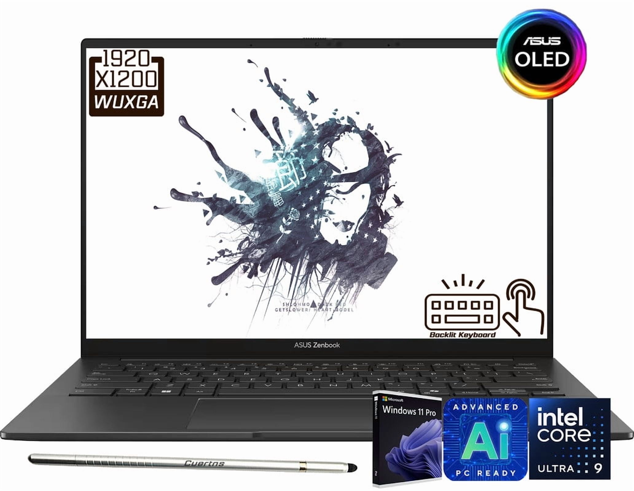 ASUS Zenbook 14 AI Copilot+ AI PC Laptop, 14" FHD+ 1920 x 1200 OLED ...