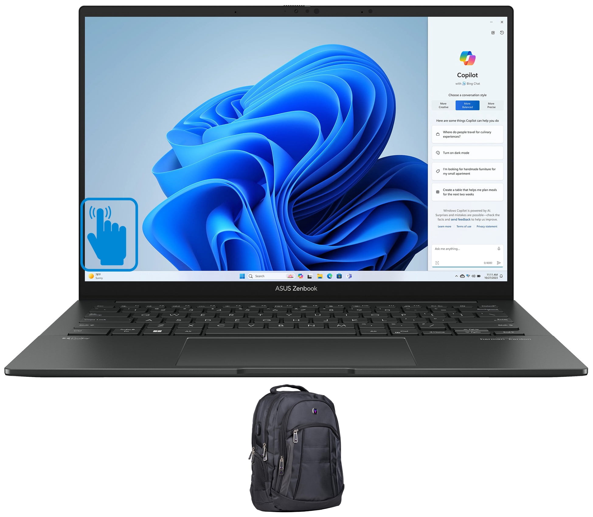 ASUS Zenbook 14 Home/Business Laptop (Intel Ultra 7-155H 16-Core, 14 ...