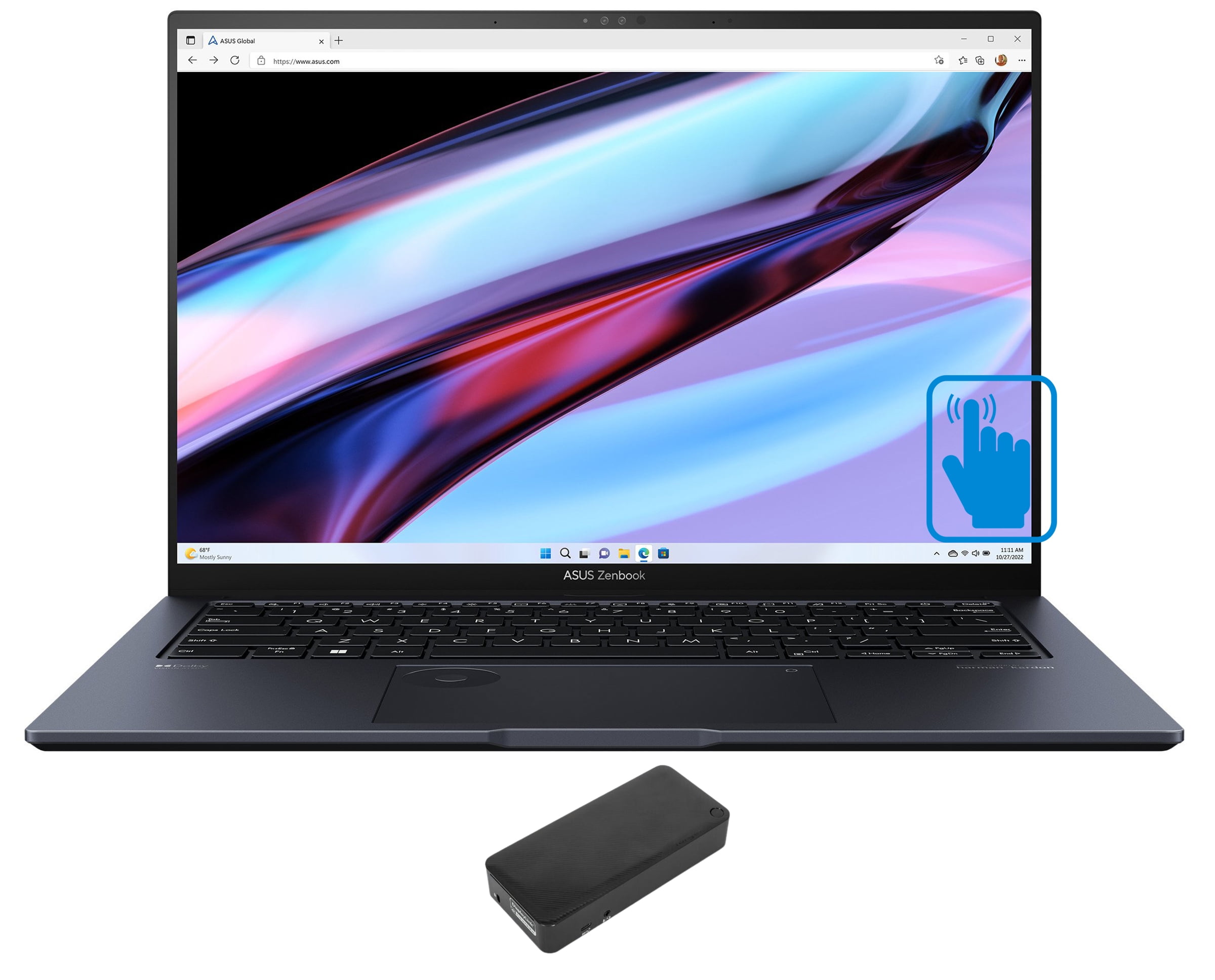 ASUS Zenbook Pro 14 Home/Entertainment Laptop (Intel i9-13900H 14-Core ...