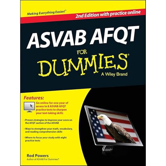 ASVAB AFQT for Dummies: Book + 8 Practice Tests Online (Edition 3 ...