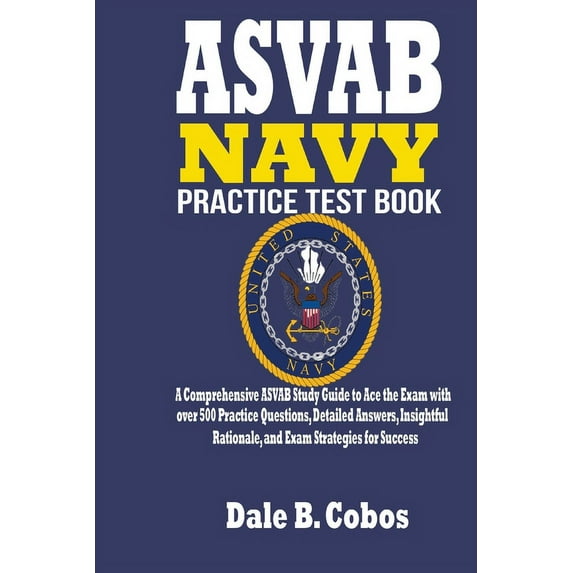 ASVAB NAVY Practice Test Book, (Paperback) - Walmart.com