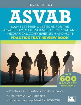 Pre-Owned ASVAB Practice Test Review Book: 600+ Test Prep Questions for ...