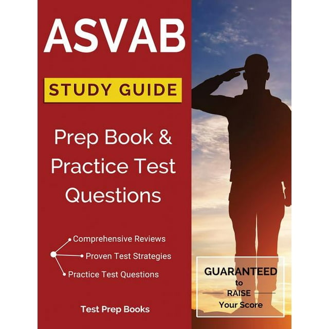 ASVAB Study Guide: Prep Book & Practice Test Questions (Paperback ...