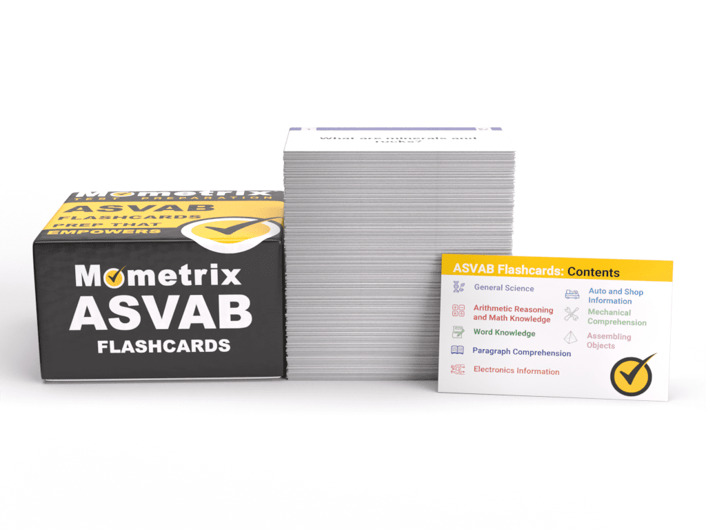 ASVAB Test Prep Flashcards : ASVAB Study Guide Flash Cards with ...