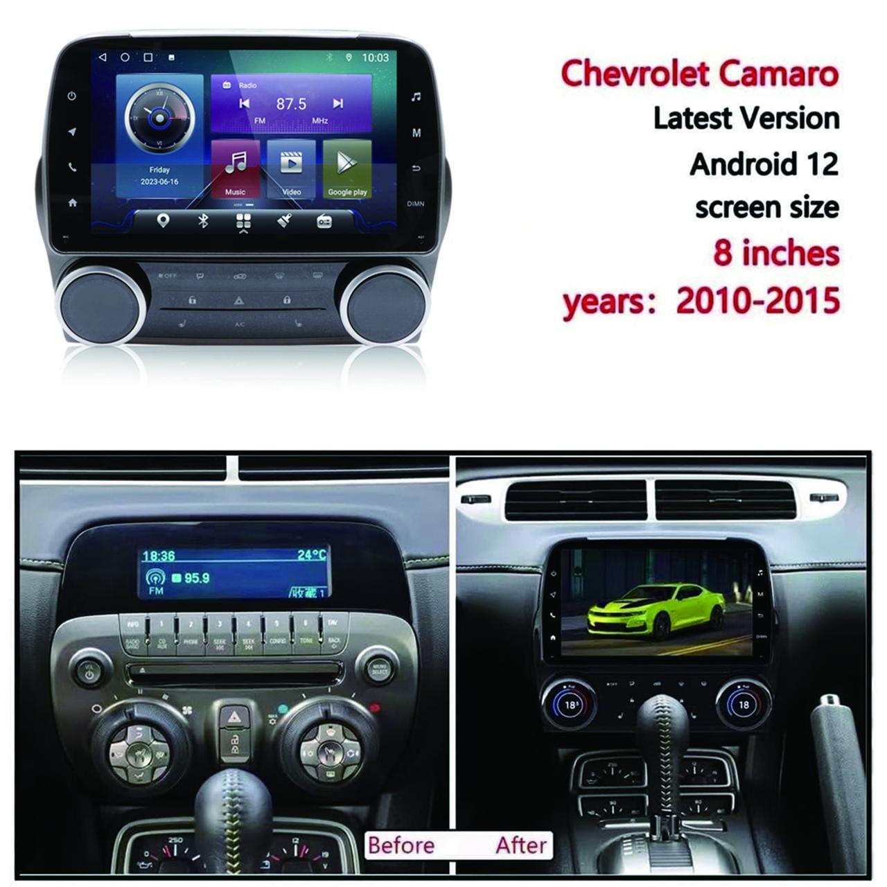 ASVEGE Radio Car In-Dash Unit - Walmart.com
