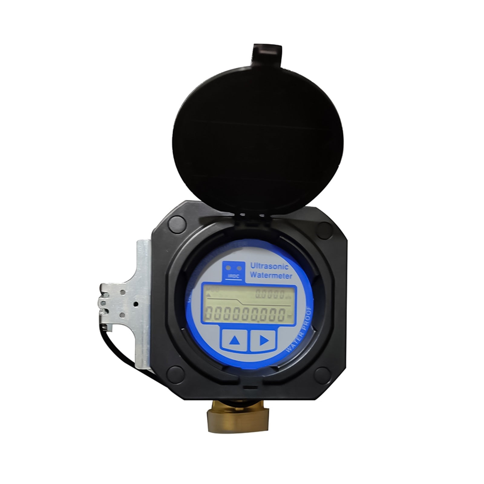 ASW-1 Ultrasonic Liquid Flow Meter RS485/USART Small Diameter DN15-40mm ...