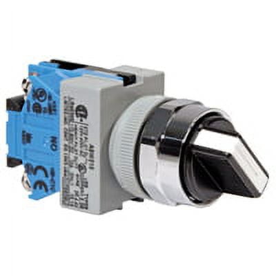 ASW222, Switch Selector N.O./N.C. 4PST 90° Knob 10A 440VAC 220VDC 745 ...