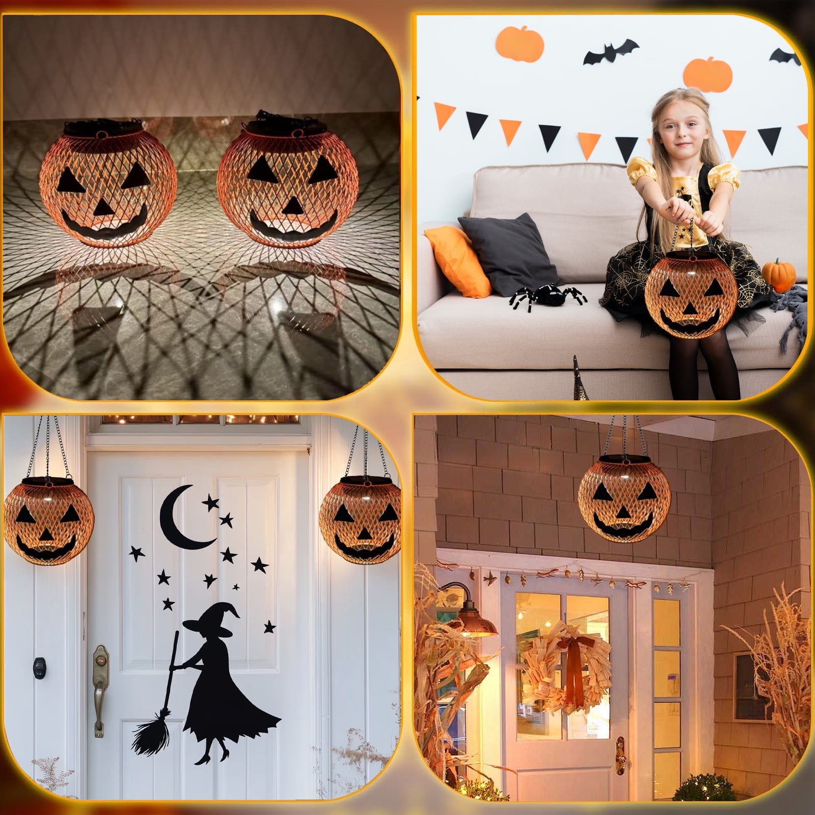 ASXITE Halloween Decorations Indoor,Halloween Lights Decorations ...