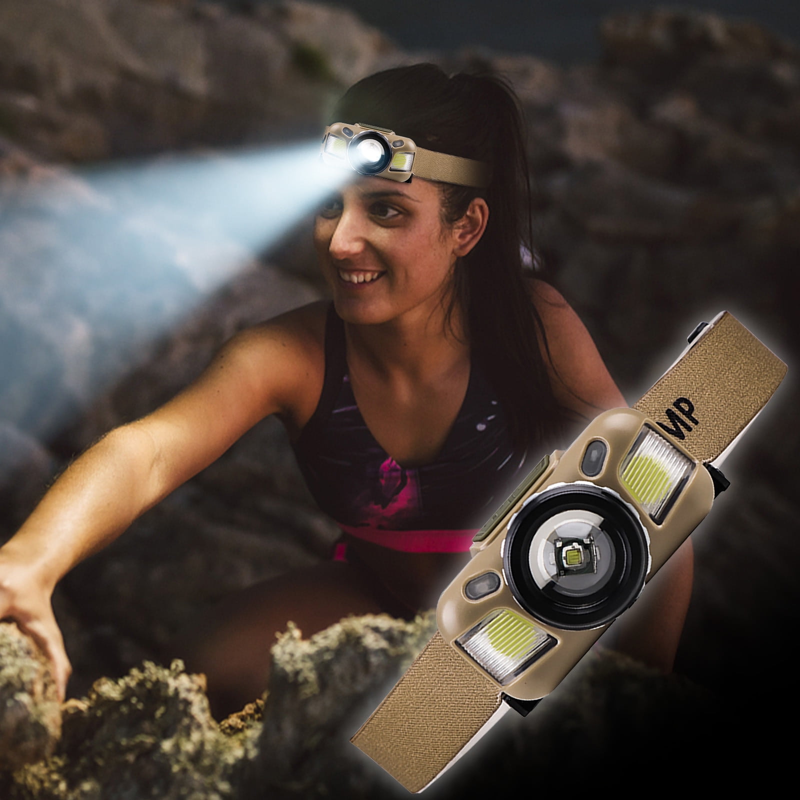 ASXITE Travel Flashlight, Flashlights and Lanterns, Variable Focus ...