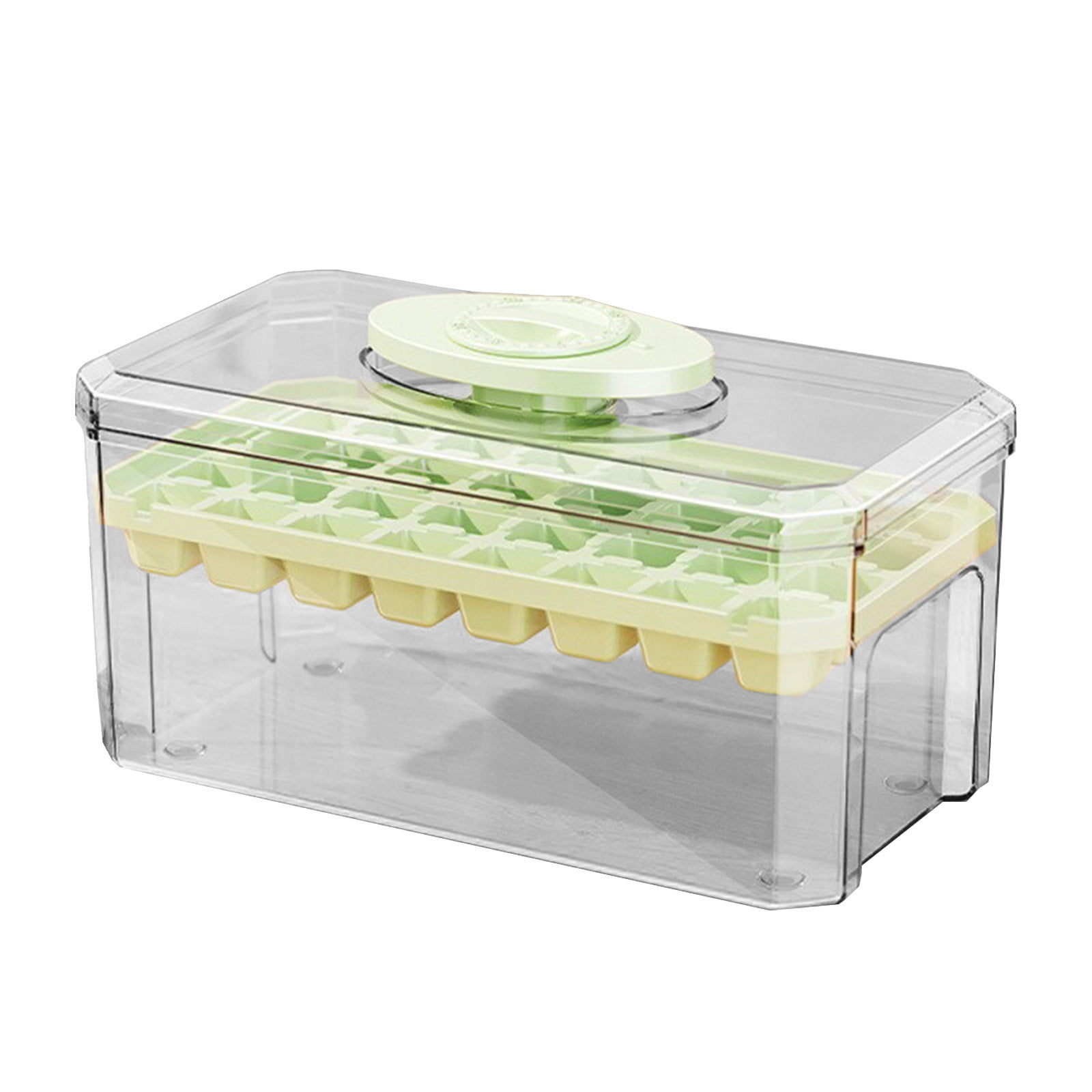 ASXite Food Storage Containers, Refrigerator Ice Tray with Lid and Box ...
