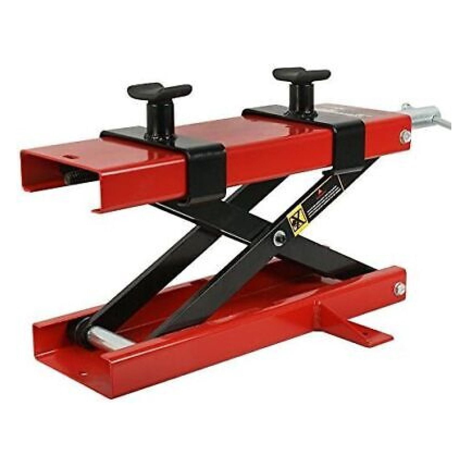 ASpecialty 1100 LB Motorcycle Jack Scissor Center Motorcycle Lift Crank ...