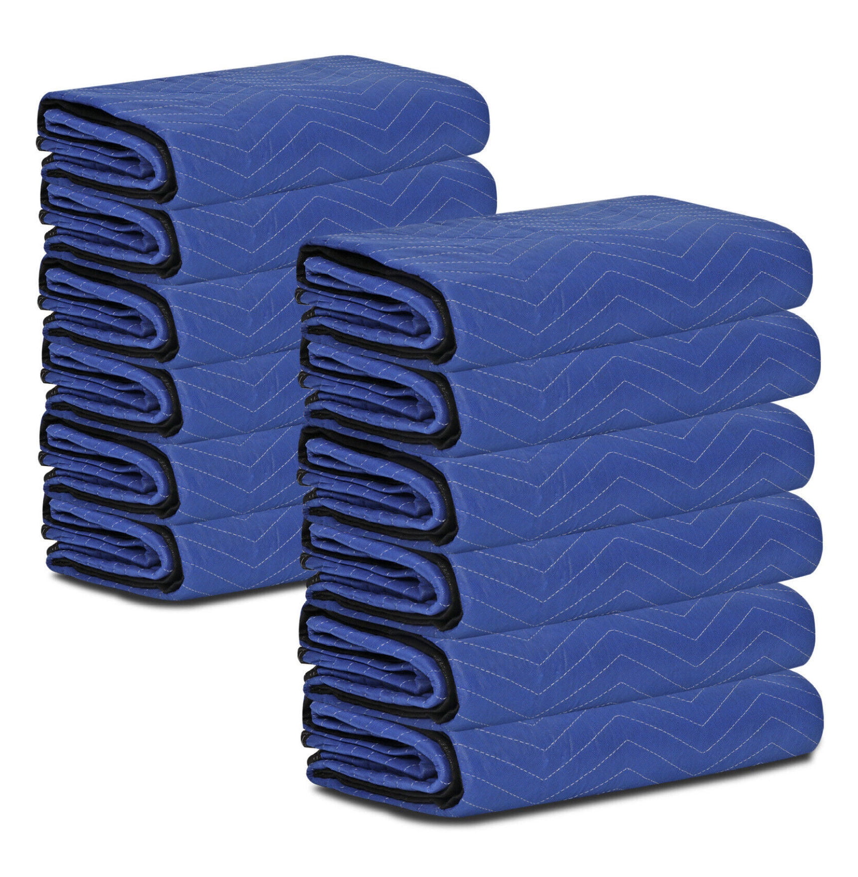 ASpecialty 12 Pack Moving Blankets 80" x 72"(35 lb/dz) Heavy Duty ...