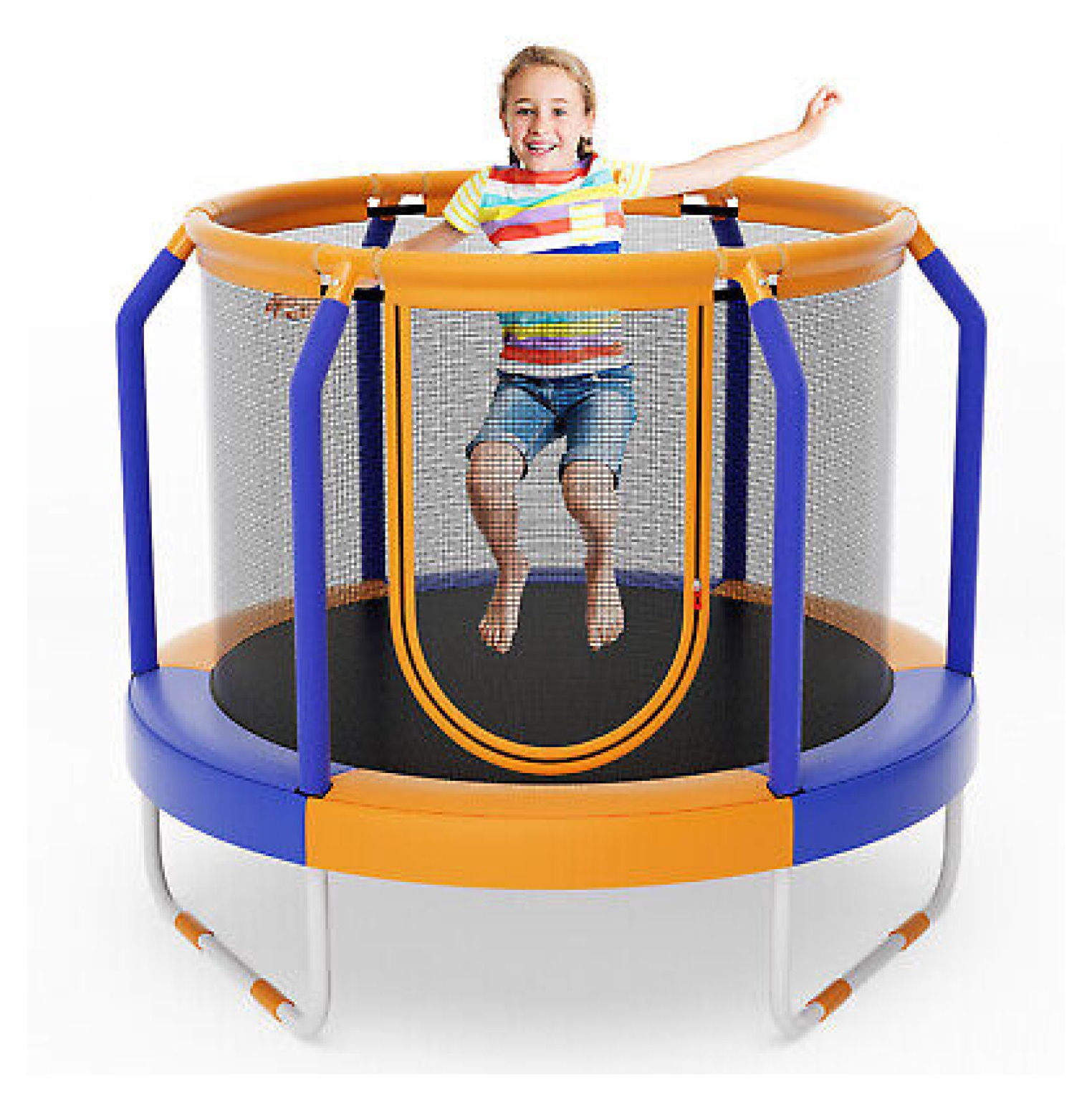 ASpecialty " Mini Trampoline with Enclosure Heavy-duty Metal Frame U ...
