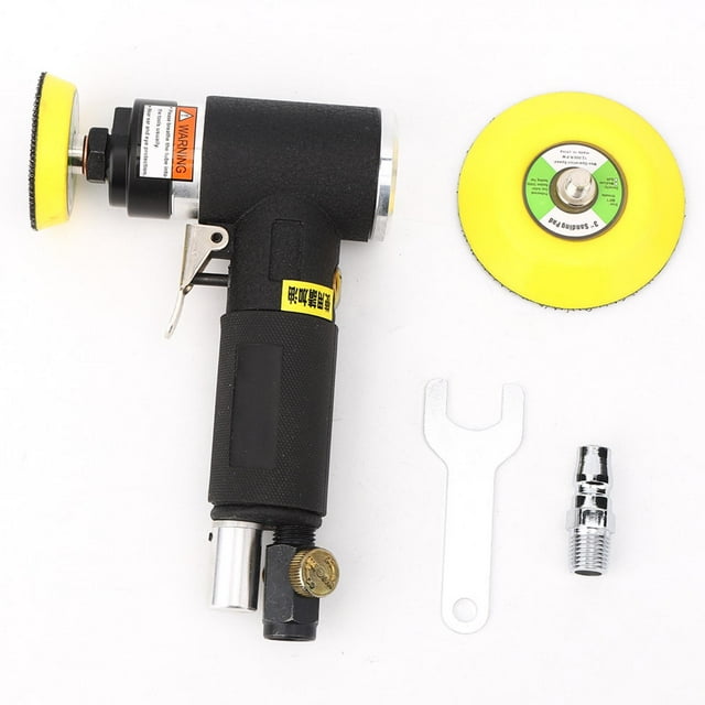 AT-1500-2 Pneumatic Angled Sander & Polishing Machine, Eccentric Air ...