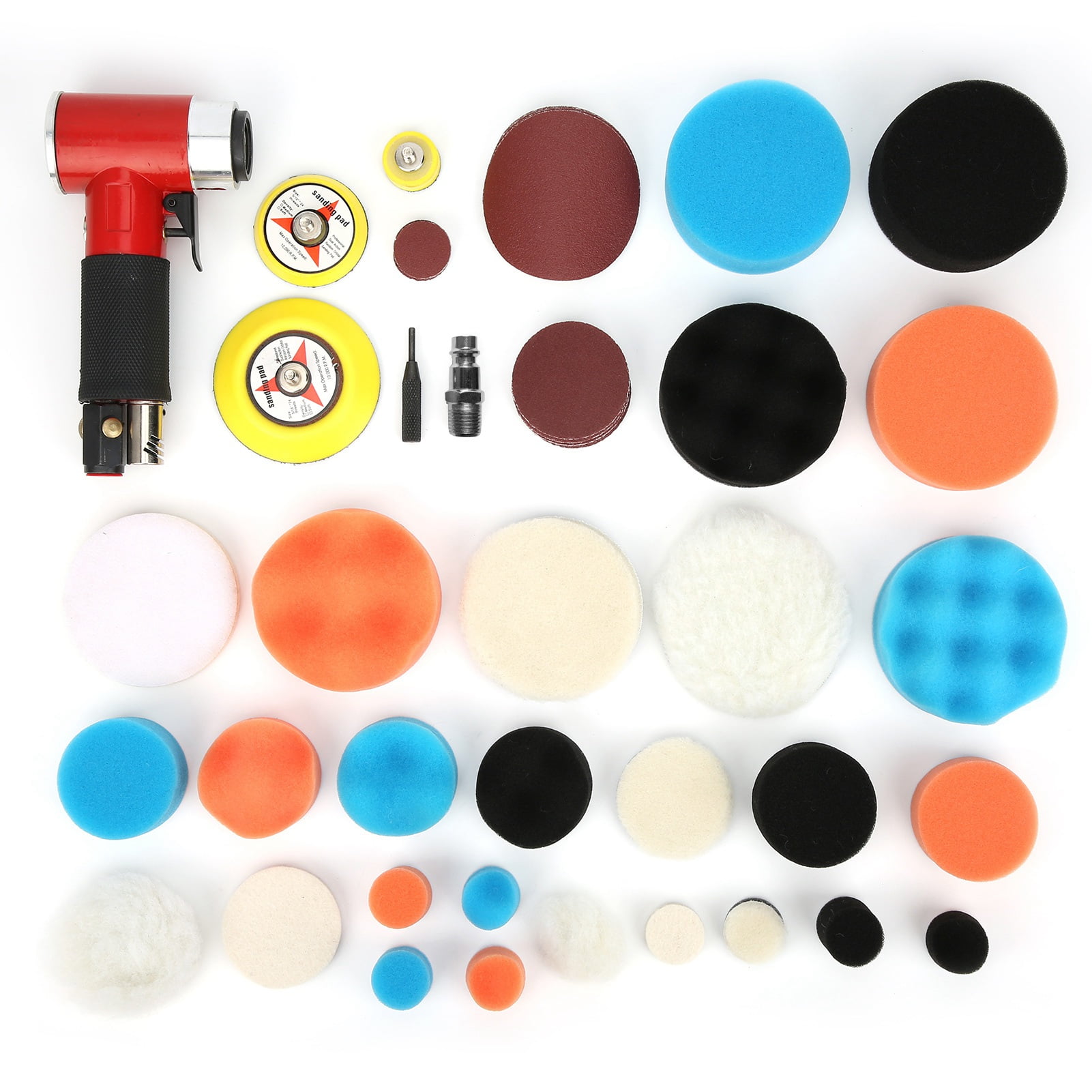 AT‑1500R48 Polisher Pneumatic Grinding Machine Polishing Buffer Waxer ...