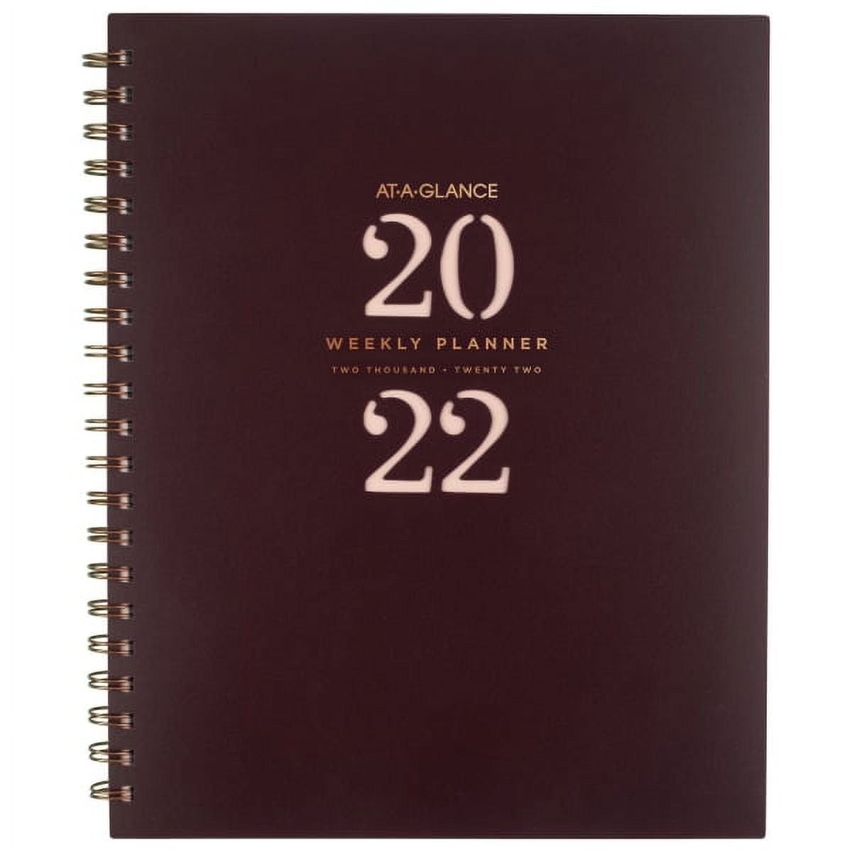 AT-A-GLANCE 13-Month Signature Collection Weekly/Monthly Planner, 8-1/2 ... AT-A-GLANCE 13-Month Signature Collection Weekly/Monthly Planner, 8-1/2 ...