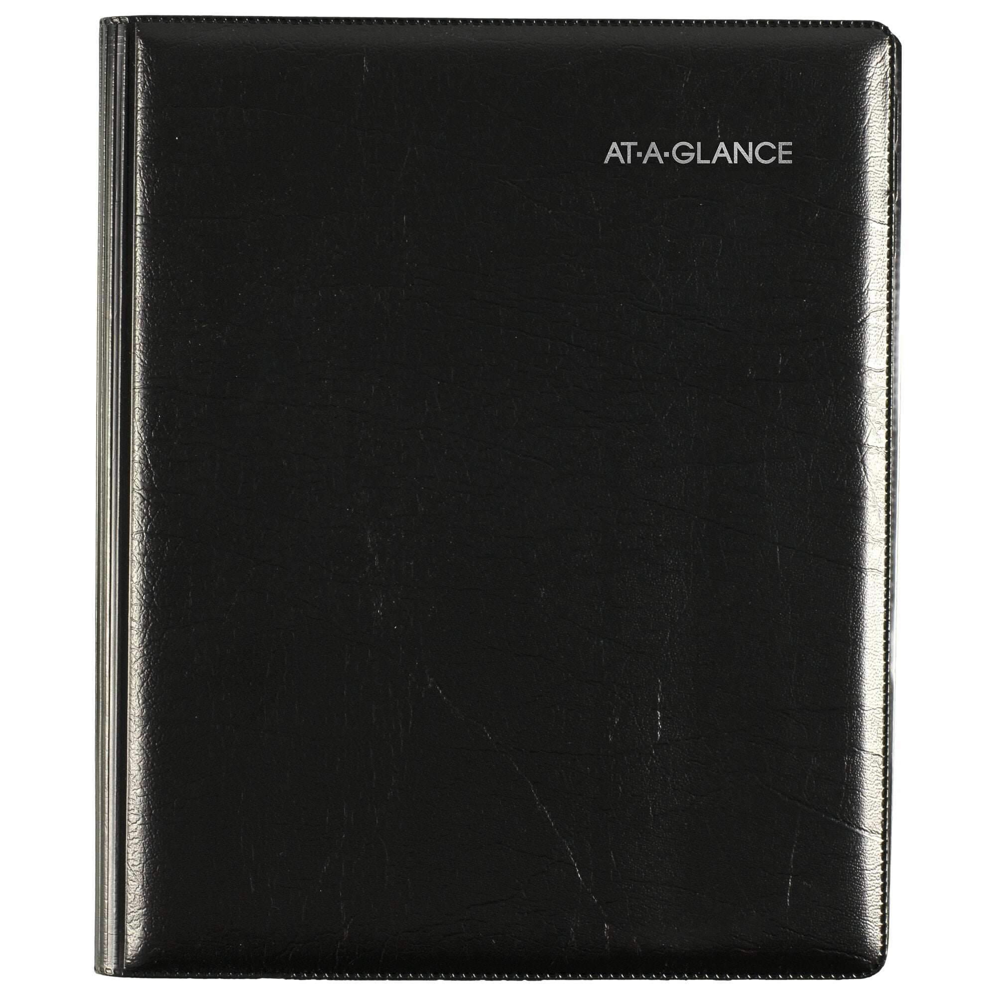 AT-A-GLANCE 2022 7" x 8.75" Planner DayMinder Executive Black G545-00 ...