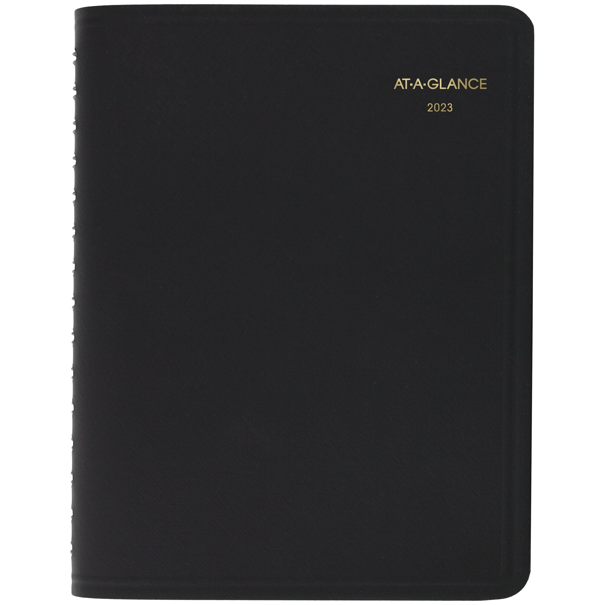 AT-A-GLANCE 2023 Four Person Group Daily Appointment Book, Black, Large ...