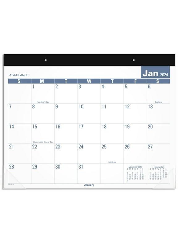 Desk Pad Calendar In Calendars