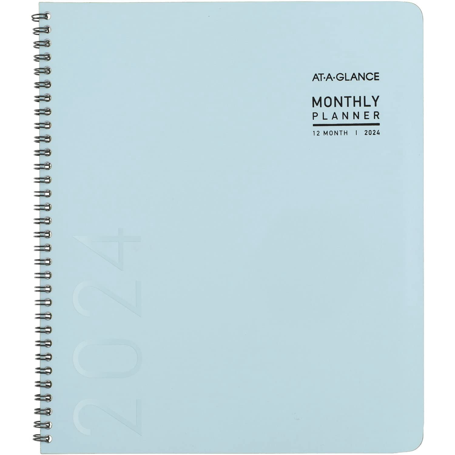 AT-A-GLANCE 2024 Monthly Planner, 9" x 11", Large, Contemporary Lite ...