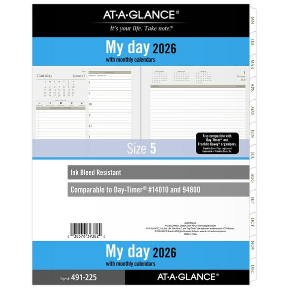 Day Runner Planner Refills