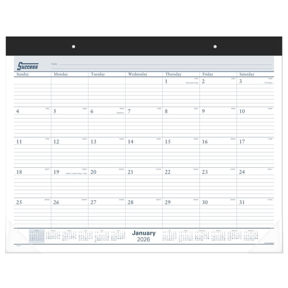 AT-A-GLANCE, Desk Pad Calendar, 21 3/4